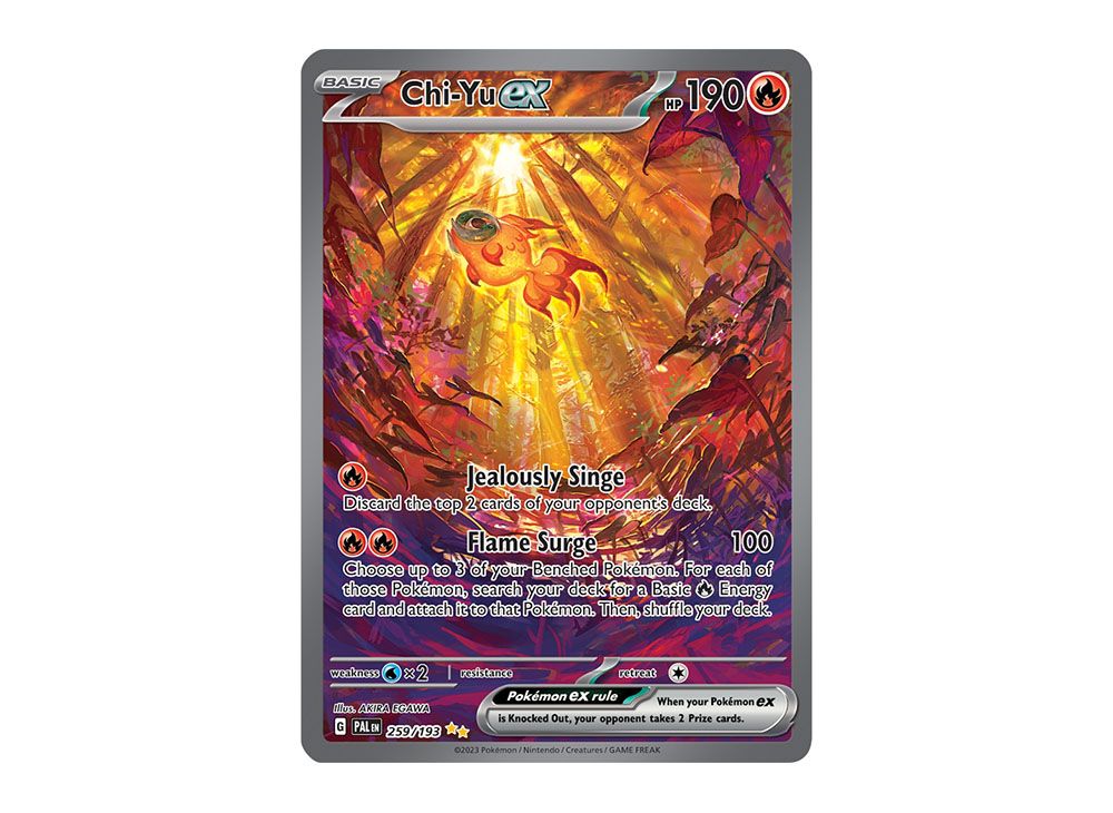 Chi-Yu ex SIR [PAL EN 259/193](Scarlet & Violet "Paldea Evolved ...