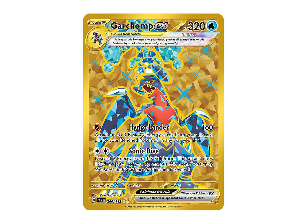 Garchomp ex HR [PAR EN 260/182](Scarlet & Violet "Paradox Rift") | SNKRDUNK