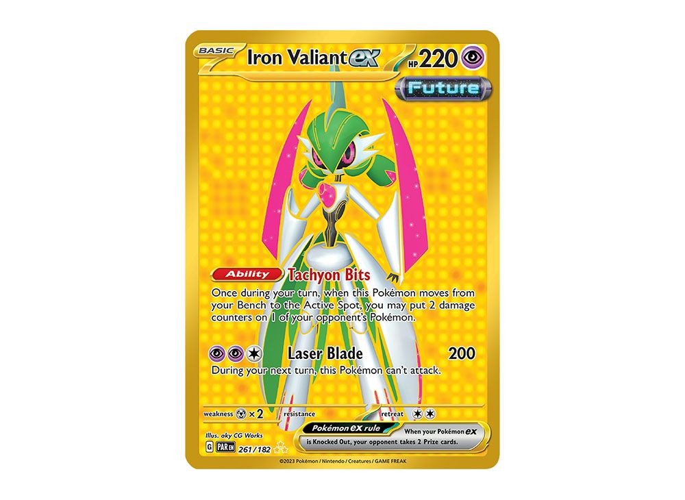 Iron Valiant ex HR [PAR EN 261/182](Scarlet & Violet "Paradox Rift ...