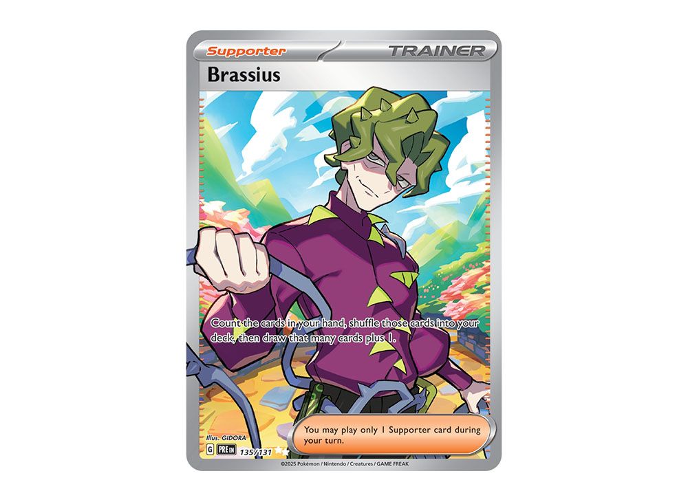 Brassius UR [PRE EN 135/131](Scarlet & Violet "Prismatic Evolutions ...