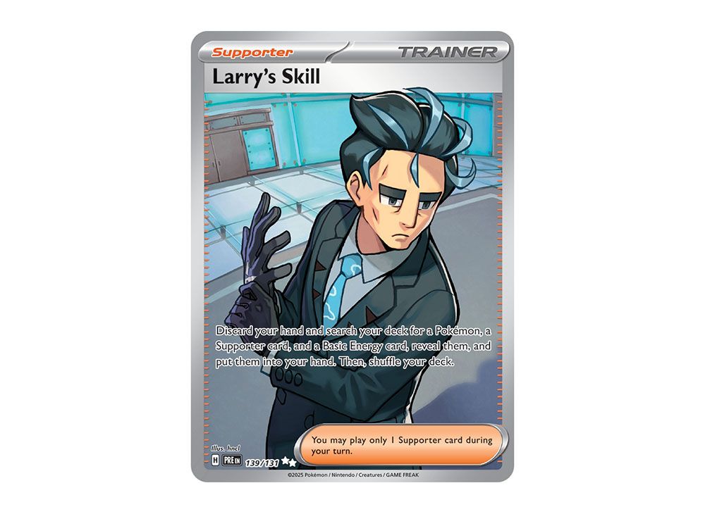 Larry's Skill UR [PRE EN 139/131](Scarlet & Violet "Prismatic Evolutions") | SNKRDUNK