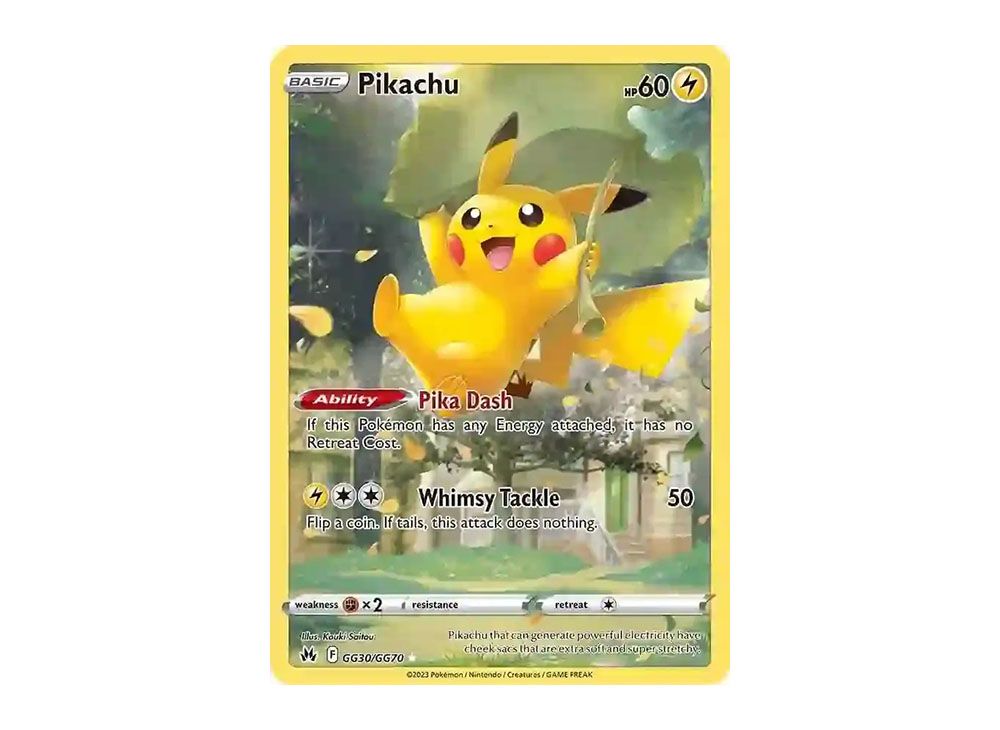 Pikachu IR [GG30/GG70](Sword & Shield "Crown Zenith") | SNKRDUNK