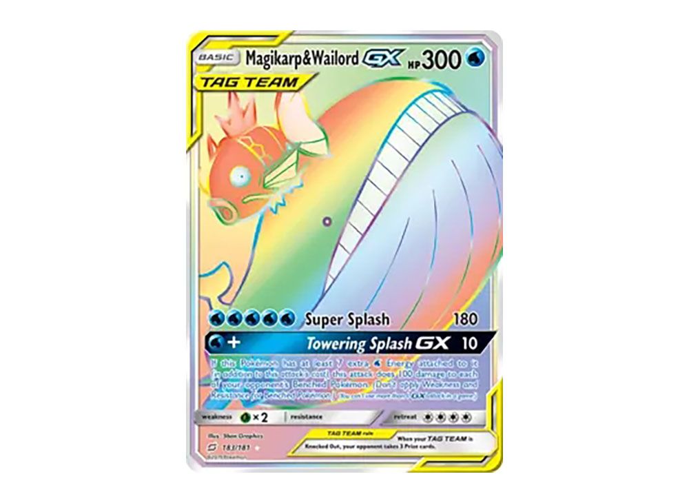 Magikarp & Wailord GX RR [183/181](Sun & Moon "Team Up") | SNKRDUNK