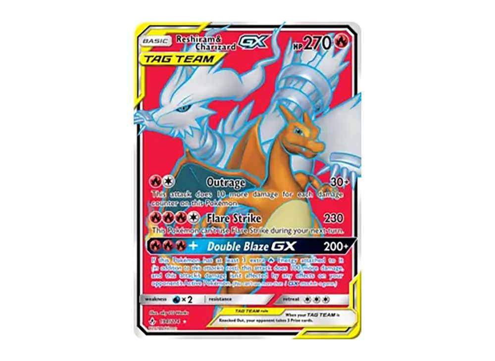 Reshiram & Charizard GX UR [194/234](Sun & Moon "Unbroken Bonds") | SNKRDUNK