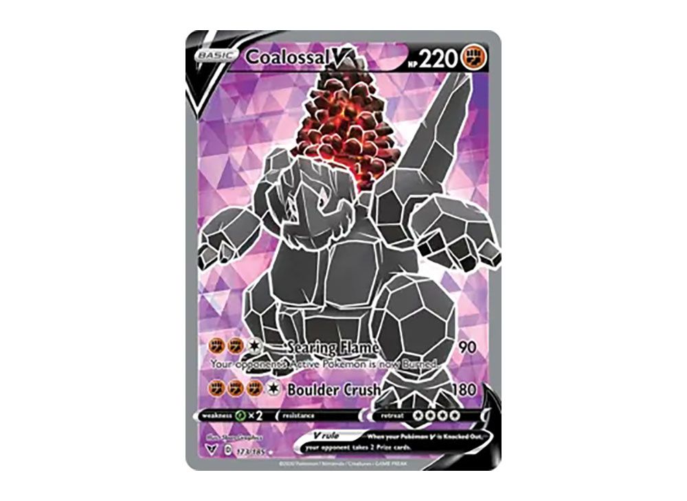 Coalossal V UR [173/185](Sword & Shield "Vivid Voltage") | SNKRDUNK
