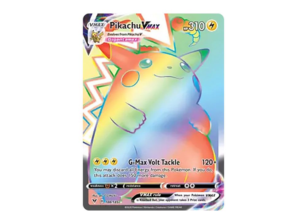 Pikachu VMAX RR [188/185](Sword & Shield "Vivid Voltage") | SNKRDUNK