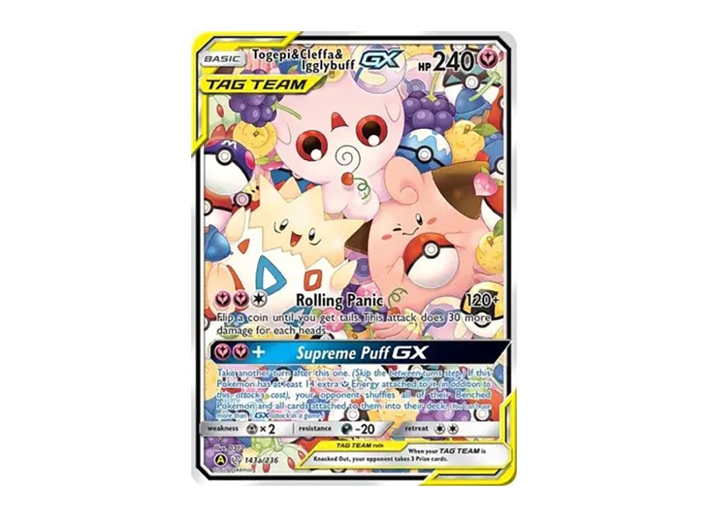 Togepi & Cleffa & Igglybuff GX P [143a/236](XY "Promotional Card ...