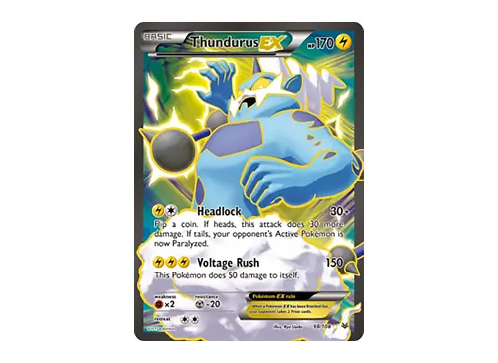Thundurus EX UR [98/108](XY "Roaring Skies") | SNKRDUNK